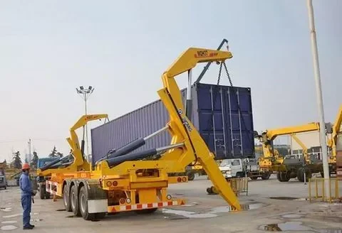 3-Axle 40ft Side Loader Semi Trailer - ZW Vehicle – Professional Semi ...